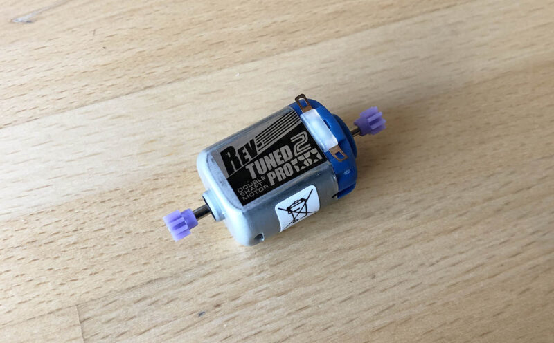 What is the performance of a Tamiya Mini 4WD Rev-Tuned 2 PRO motor ...