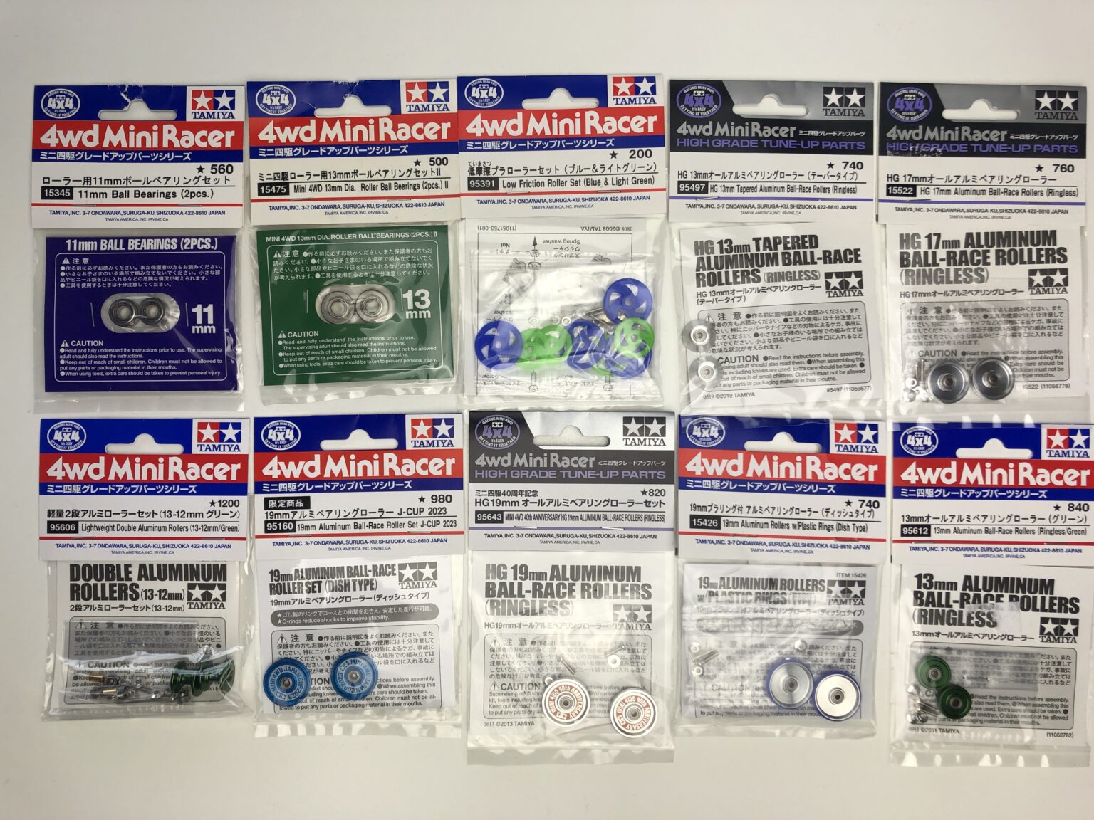 Which Tamiya Mini 4WD roller is the best? We scientifically tested and compared 15 roller sets ...